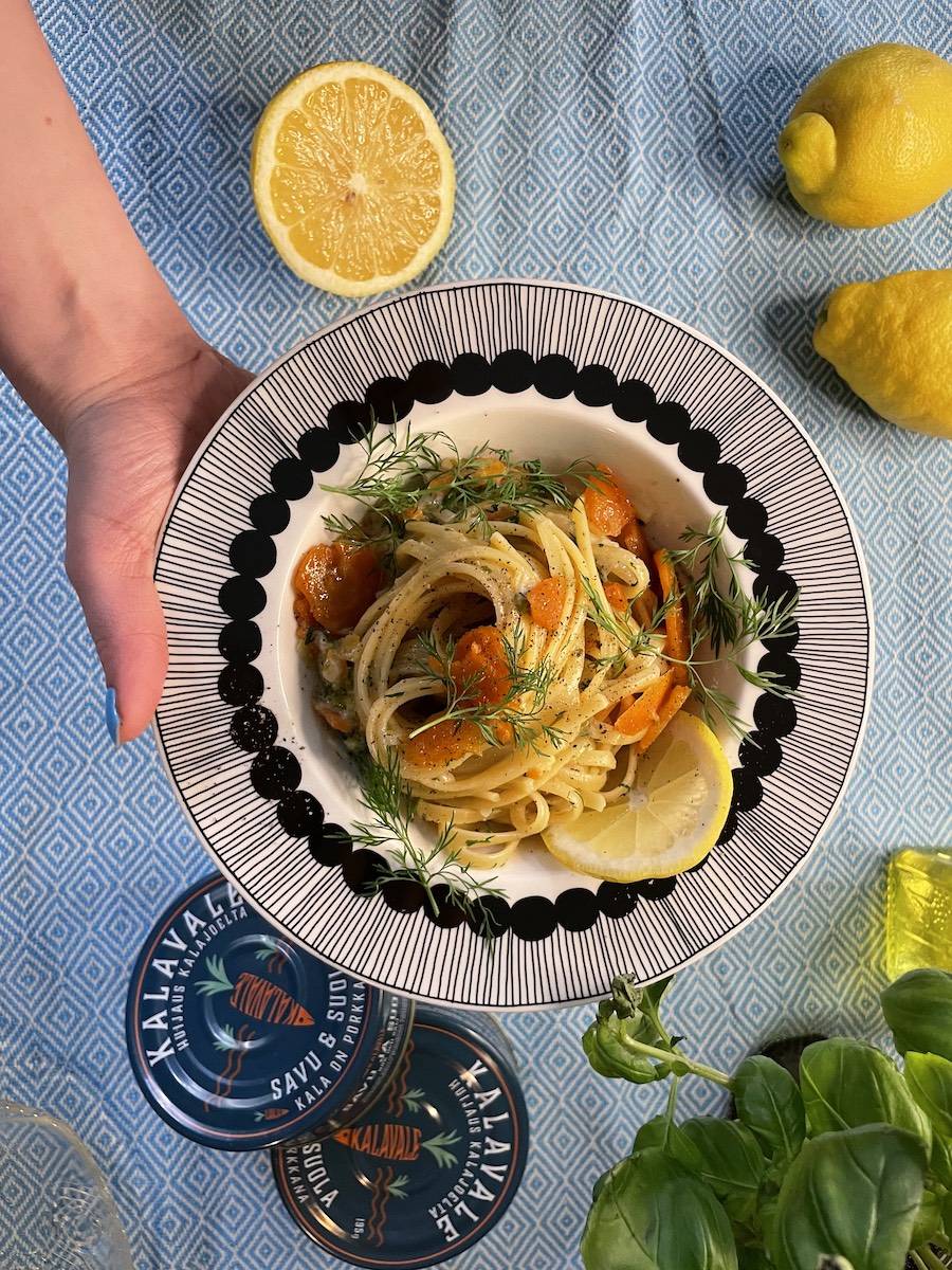Kermainen Kalavale-pasta | Mums Ruoka